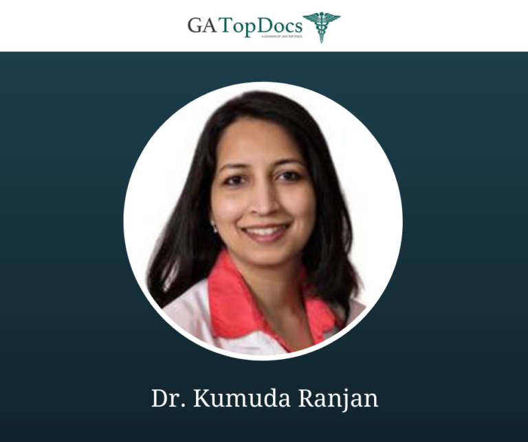 Dr. Kumuda Ranjan of Fulton County Approved by GA Top Docs for 2021