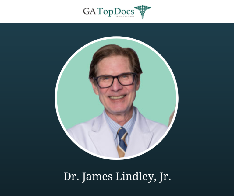 GA Top Docs Approves Dr. James Lindley, Jr. For 2024